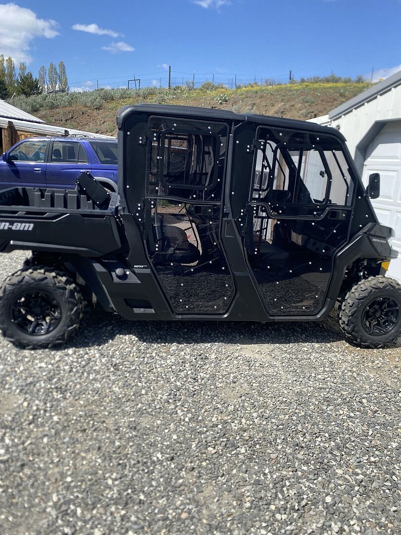 Can-Am Defender MAX Convertible Cab Enclosure Doors | SuperATV