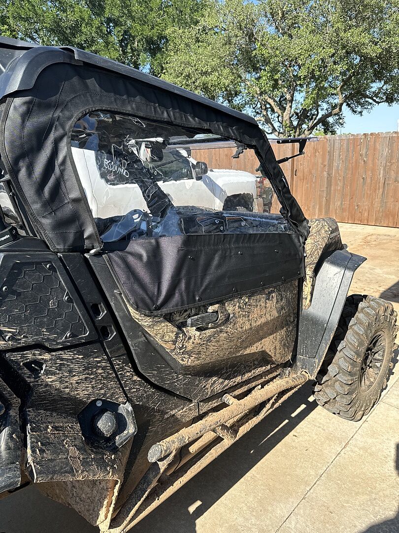 Can-Am Commander Primal Soft Cab Enclosure Upper Doors | SuperATV