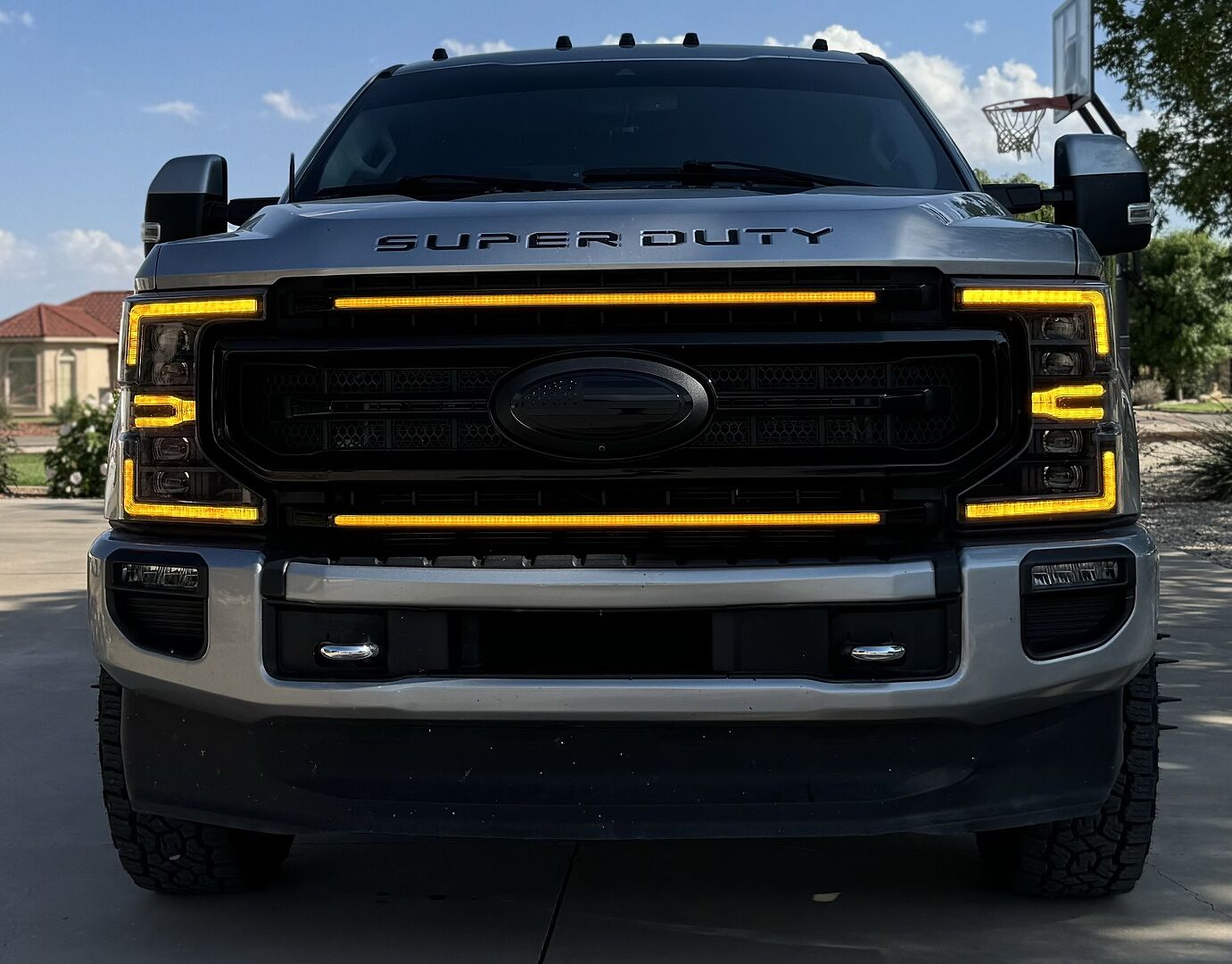Morimoto XBG LED DRL Grille | Ford Super Duty 20-22