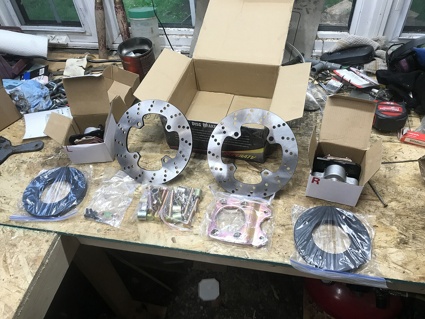 Honda Foreman Front Disc Brake Kit | SuperATV