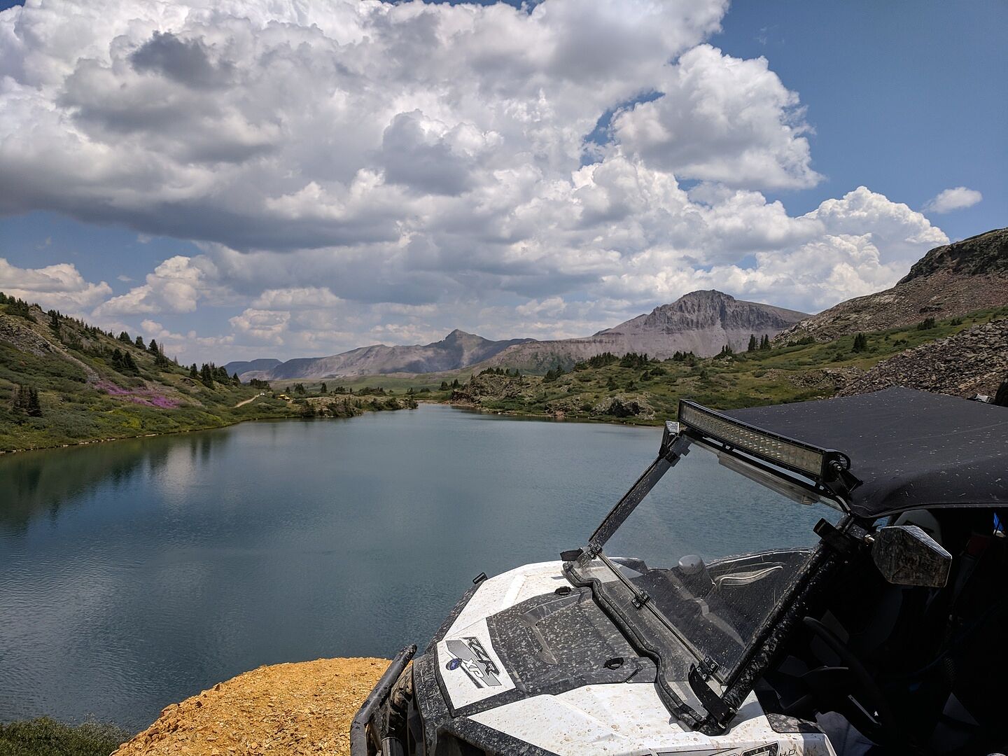 Polaris RZR XP 1000 Flip Down Windshield | SuperATV