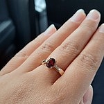 Shop Garnet Stackable Rings for Women | Angara