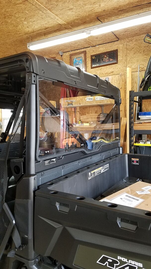 Polaris Ranger XP 900 Rear Windshield | SuperATV