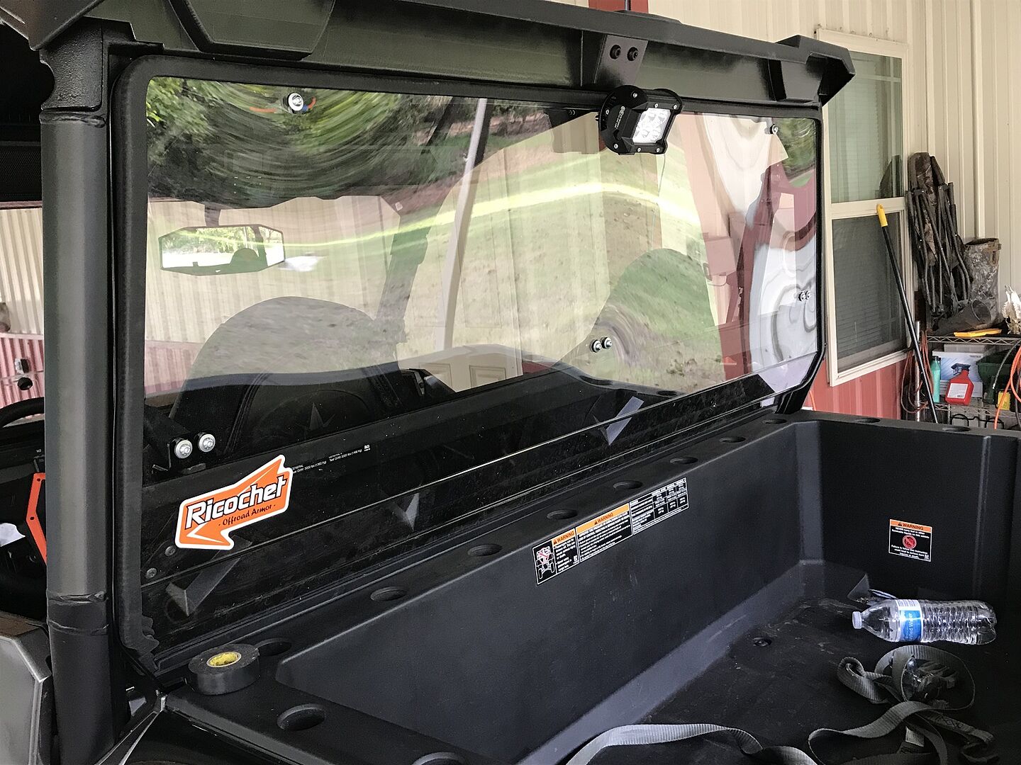 Polaris General Rear Windshield | SuperATV