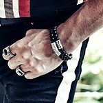 Silver Fleur de lis Stack – Zorrata