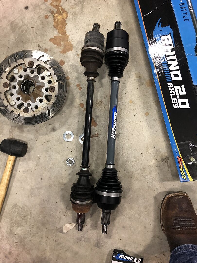 Ranger 500 Heavy-Duty Axles—Rhino 2.0 | SuperATV