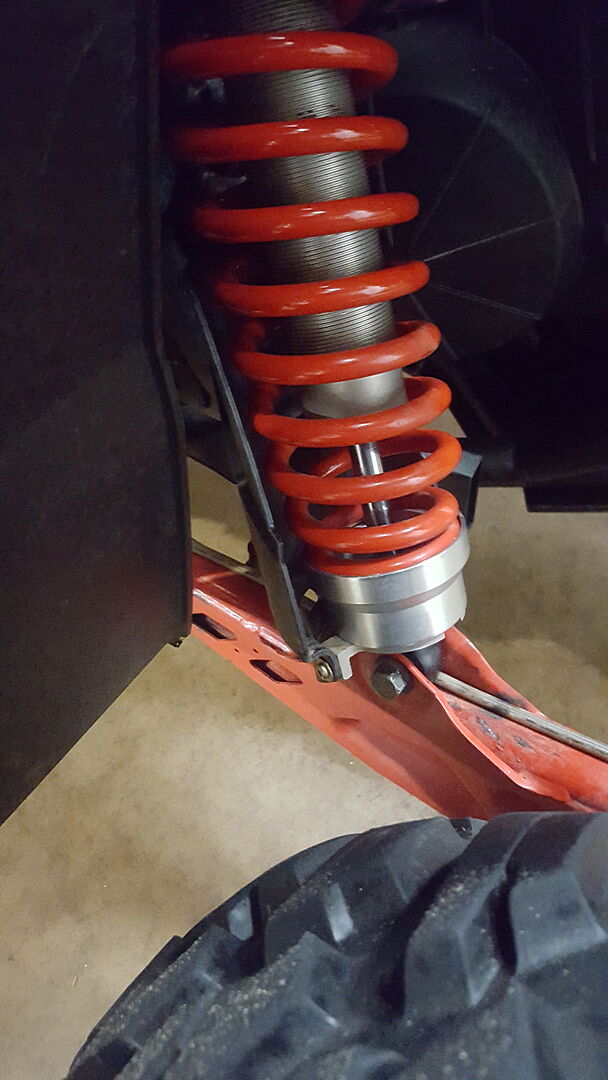 Polaris RZR Stock Shock/Spring Spacer (1 pair) | SuperATV