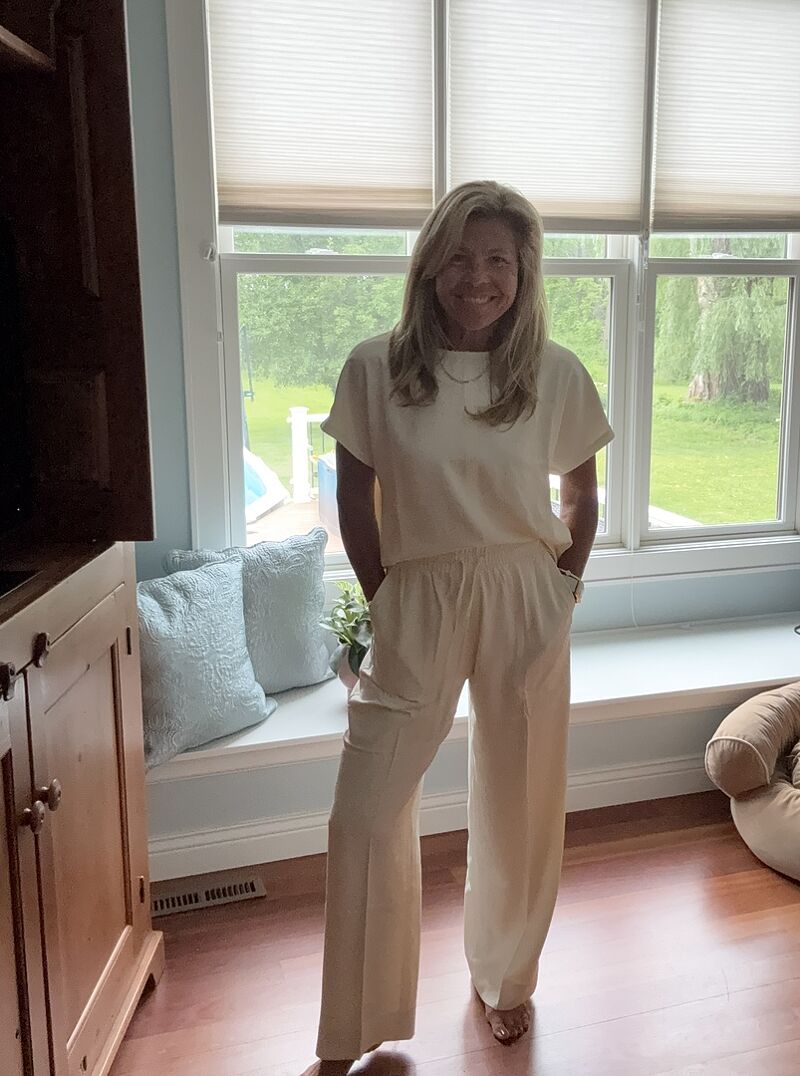 Lightweight Wide Leg Travel Pant with Pockets | SPANX