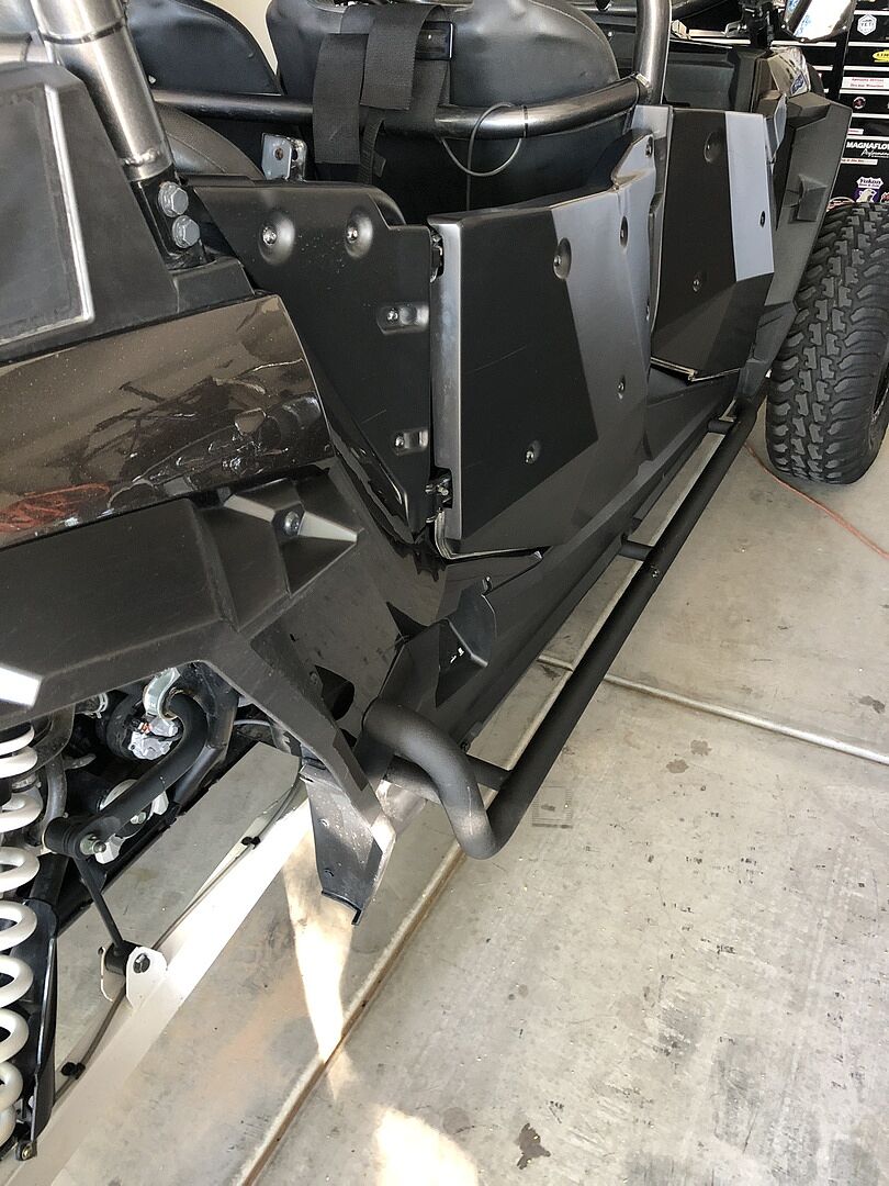 Polaris RZR XP 4 Turbo Rock Sliding Nerf Bars | SuperATV