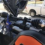 Spare Axle Cage Mount