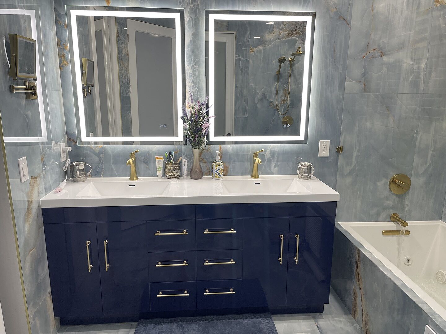 Modern Bathroom Vanity Brands | Moreno Bath Modern Floating Wall ...