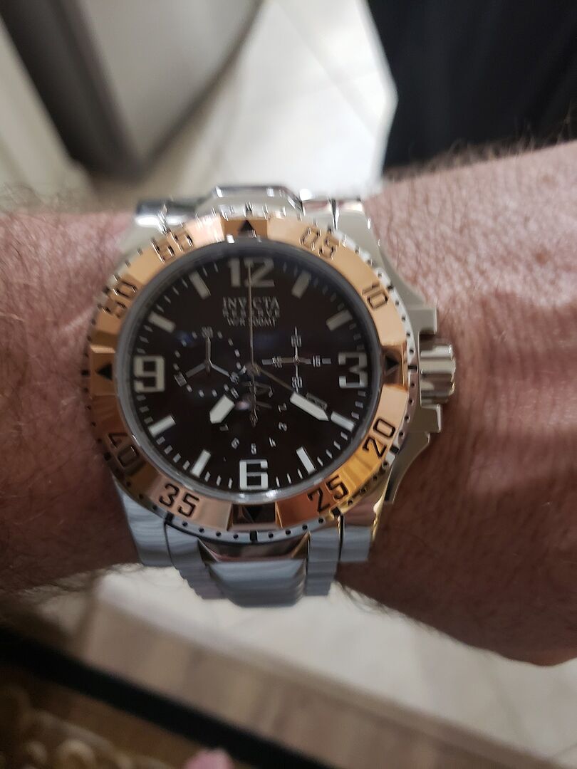 Invicta Excursion Chronograph Brown Dial Men's Watch 80703 886678137619 - Watches, Excursion ...