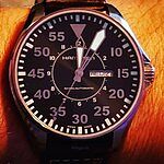 Hamilton Khaki Pilot Automatic Black Dial Men's Watch H64715535 ...
