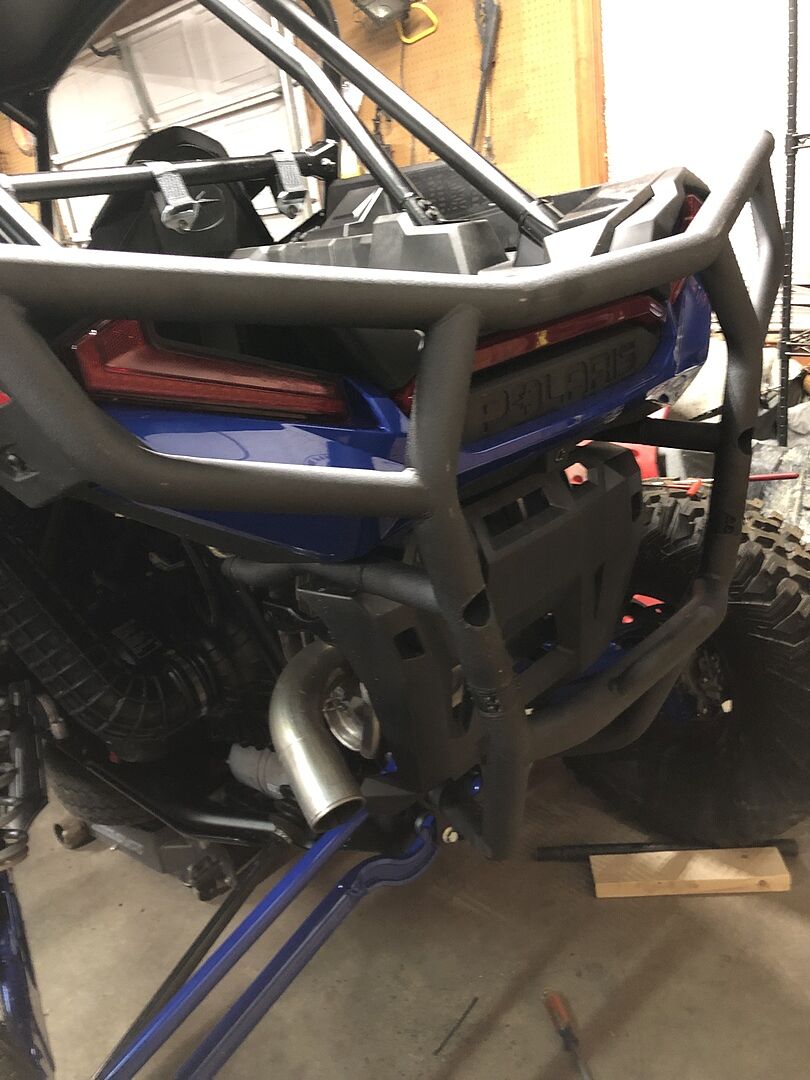 Polaris RZR XP S Turbo Rear Bumper | SuperATV