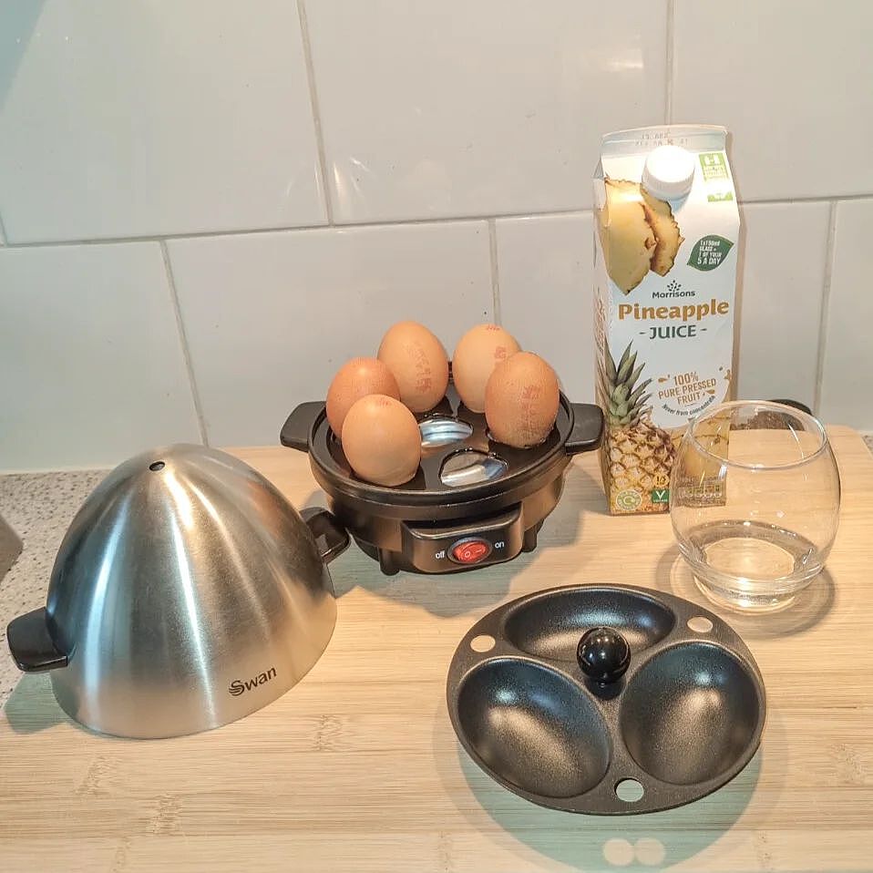 Swan Egg Cooker Boiler and Poacher