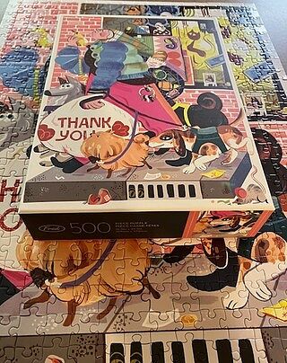 500 PIECE PUZZLE: LEADER OF THE PACK