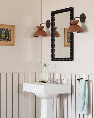 Bobbin Ash Mirror - Rectangle