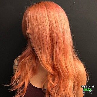 Bleach London Awkward Peach Super Cool Colour 150ml | Semi Permanent ...