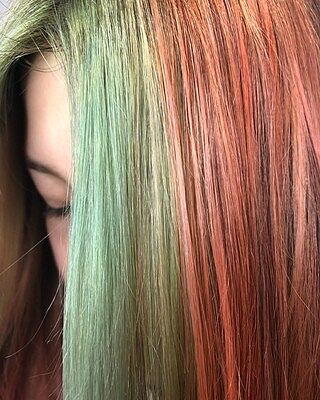 Bleach London Green Juice Super Cool Colour 150ml | Semi Permanent Hair ...