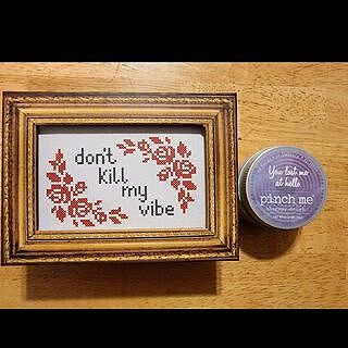 DAILY SAMPLER | Desktop affirmations that keep you in stitches