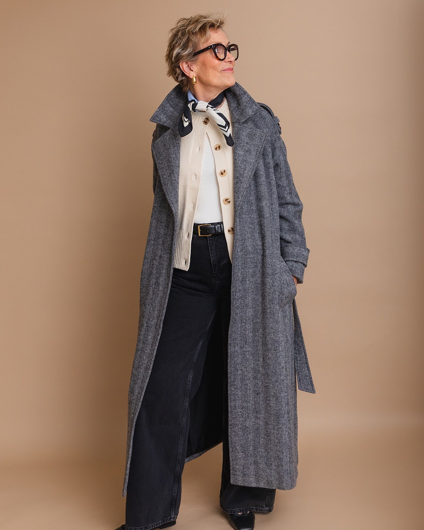 Herringbone Coat | Sustainable Womenswear | Albaray Herringbone Coat | Sustainable Womenswear | Albaray