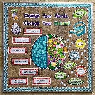 Growth Mindset Bulletin Board Growth Mindset Bulletin Board Set By