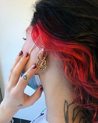 Bleach London I Saw Red Complete Colour Set | Bright Red Hair Dye ...