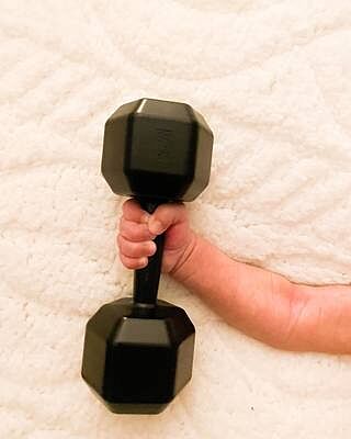 BUFF BABY - Dumbbell Rattle – Genuine Fred