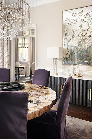 Arhaus petra round dining table store